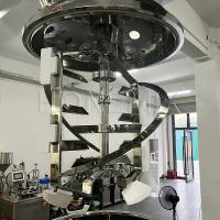 China Fixed Vacuum Homogenizer Cream Mixer Hydraulic Lifting Double Helix Mixer for sale