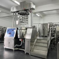 China Automatic Vacuum Homogenizer Emulsifier Dual Lifting Emulsifying Equipment for sale