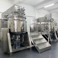 China PLC Vacuum Homogenizing Emulsifier Mixer Machine Custom Combine for sale