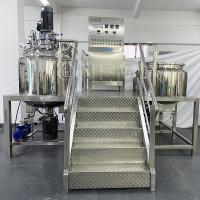China Precise Vacuum Emulsifying Mixer 220V / 380V Body Cream Making Machine for sale