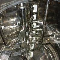 China Hygienic High Shear Emulsifying Machine Serum Lotion Mixer Machine Cosmetic for sale