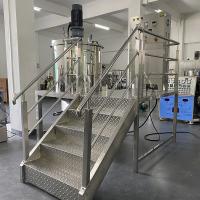 China 100L-5000L Detergent Liquid Mixer Machine Single Layer Homogenizer Mixer Machine for sale