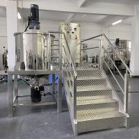 China 100L-5000L Detergent Liquid Mixer Machine Single Layer Homogenizer Mixer Machine for sale