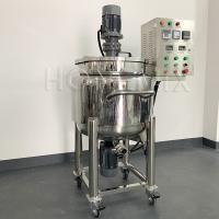 China Shampoo Liquid Detergent Mixer Production Line 220V / 380V Voltage for sale
