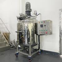 China Movable Liquid Detergent Making Machine SS Industrial Liquid Mixer Tank for sale