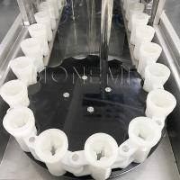China Rotary Ancillary Equipment 1.25KW Double Line Bottle Washing Machine for sale