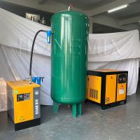 China Powerful Ancillary Equipment 7.5KW / 10HP Screw Air Compressor Set for sale