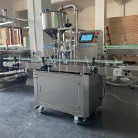 China Auto Single Head Cream Filling Machine 110V / 220V 50Hz For Shower Gel Filler for sale