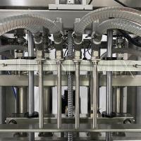 China Four Heads Cream Filling Machine Servo Control Body Lotion Filling Machine for sale