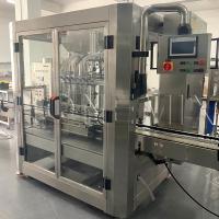 China Automatic Food Grade SIEMENS HMI Mutiple Heads Piston Jam Paste Filling Machine for sale