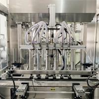 China Automatic Food Grade SIEMENS HMI Mutiple Heads Piston Jam Paste Filling Machine for sale