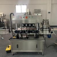 China 3KW High Speed Automatic Capping Machine Eight Wheels Stainless Steel for sale