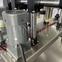 China Electric Automatic Bottle Screw Capping Machine Four Wheels Filling Line for sale
