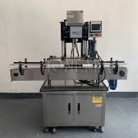 China Four Wheels Automatic Capping Equipment Round Bottle Cap Sealing Machine for sale