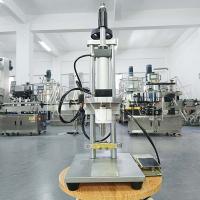 China Customized Automatic Capping Machine Pneumatic Cap Pressing Machine CE for sale