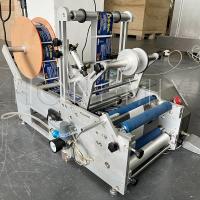 China Small Tabletop Sticker Labeling Machine 100W Semi Auto Accurate for sale