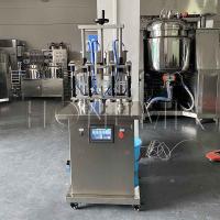 China Liquid Perfume Making Equipment Four Heads Automatic Perfume Filling Machine for sale