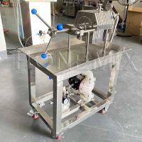 China Stainless Steel Perfume Making Machine Precision Plate And Frame Filter for sale