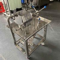 China Stainless Steel Perfume Making Machine Precision Plate And Frame Filter for sale