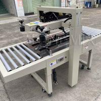 China 220V / 50HZ Automatic Packing Machine 12mm Carton Box Sealer Adhesive Taping for sale