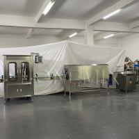 China Automatic Ancillary Equipment 220V Bottle Washing Sterilizing Line for sale