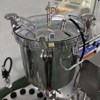 China Rotary Quantitative Cream Filling Machine 220V For Lip Gloss Concealer for sale
