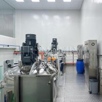China Hygiene Vacuum Emulsifying Mixer 2000L 3000L Toothpaste Manufacturing Machine for sale