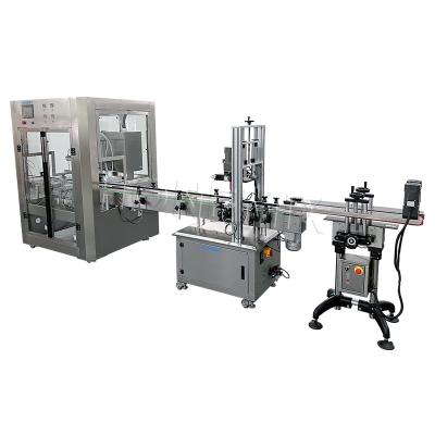 China 220V Sauce Bottle Liquid Filling Machines PLC Control Leakproof Design for sale