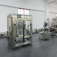 China 220V Sauce Bottle Liquid Filling Machines PLC Control Leakproof Design for sale