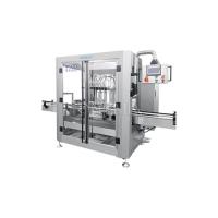 China Automatic Food Grade SIEMENS HMI Mutiple Heads Piston Jam Paste Filling Machine for sale