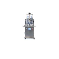 China Liquid Perfume Making Equipment Four Heads Automatic Perfume Filling Machine for sale