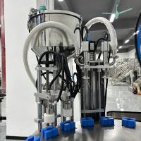 China Automatic Two Heads Toner Rotary Servo Liquid Cream Filling Capping Machine for sale