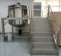 China Shower Gel Mixer 3000L Homogenizer Jacket Heating Mixing Tank for sale