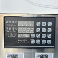 China Liquid Bottle Filling Machine Semi Auto Magnetic Pump Filler four head for sale