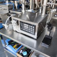 China Liquid Oil Bottle Filling Machine Semi Auto Peristaltic Pump Table-Top Filler for sale