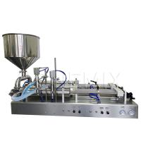China Horizontal Sanitizer Gel Detergent Filling Machine Two Nozzles Semi Auto Filling Machine for sale