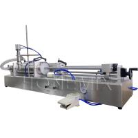 China Cosmetics Filling Machine Piston Horizontal Filling Machine for liquid and cream for sale