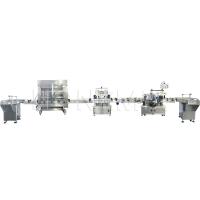 China Cream Filling Machine Ten Nozzles Filling Capping Labeling Line for sale