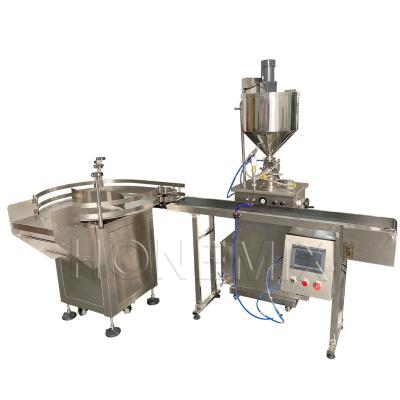 China Cosmetic Wax Filling Equipment Cream Bottle Constant Temperature Filling Line for sale