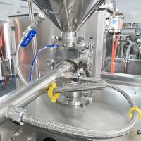 China Cosmetic Wax Filling Equipment Cream Bottle Constant Temperature Filling Line for sale