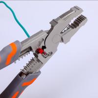 China AWG 8 AWG 10 Combination Pliers Labor Saving Wire Stripper Crimper Pliers for sale