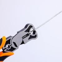China 319.1g 7 Inch End Cutting Pliers Finish Polished Heavy Duty Combination Plier for sale