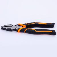China Hard Wire 2.5mm 8 Combination Plier 60CrV High Leverage Linesman Pliers for sale