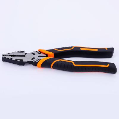 China Hard Wire 2.5mm 8 Combination Plier 60CrV High Leverage Linesman Pliers for sale