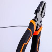 China Hard Wire 2.5mm 8 Combination Plier 60CrV High Leverage Linesman Pliers for sale