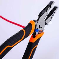 China Combination DIN ANSI Electrical Tools Pliers 9 Inch Insulated Combination Plier for sale