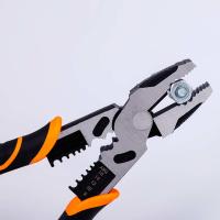 China Heavy Duty 391g Multifunction Pliers 9inch Wire Stripping And Twisting Tool for sale