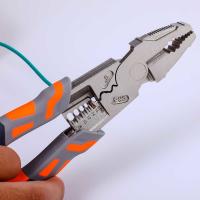 China Nickle Fe Combination Pliers Insulated 9 Inch Stainless Steel Cutting Pliers for sale