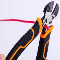 China 6inch High Leverage Side Cutting Pliers 160mm  Diagonal Cutters for sale