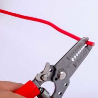 China 155mm Stainless Steel  MultiPurpose Wire Strippers Cable Sheath Stripping Tool for sale
